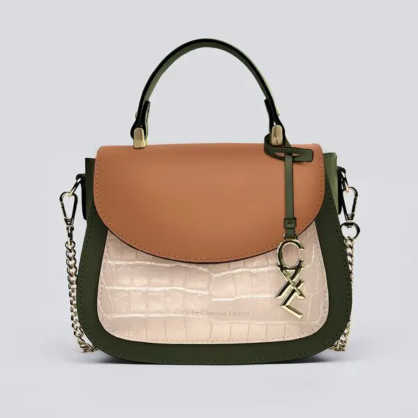 Christian Lacroix Small Leather Crossbody Bag