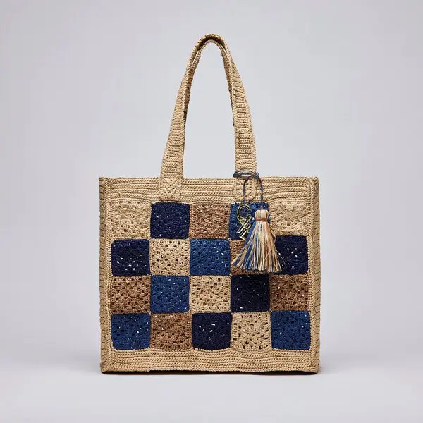 Christian Lacroix Raffia Handbag