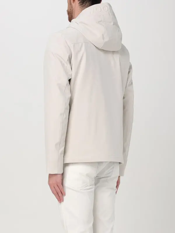 Woolrich Hooded Zip-up Jacket - Sand