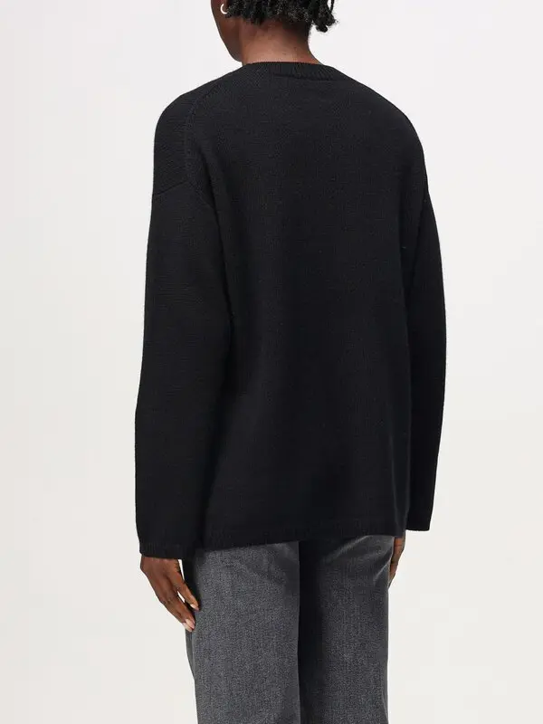 ALLUDE Pullover Sweater - Black