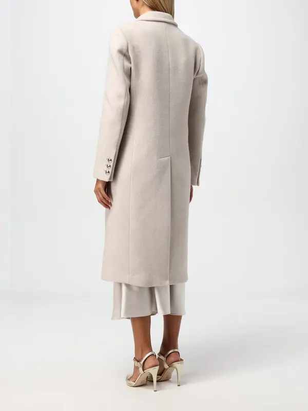 Liu Jo Single Breasted Coat - Beige