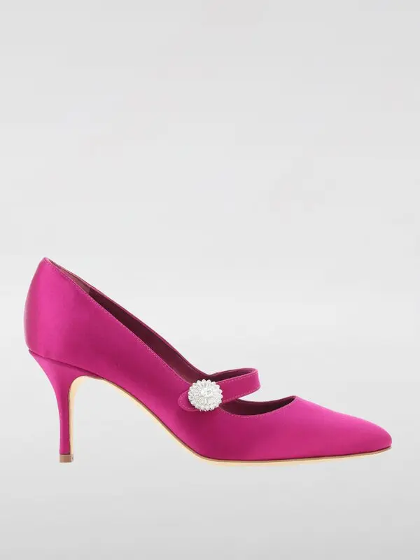 Manolo Blahnik High Heel Shoes - Fuchsia