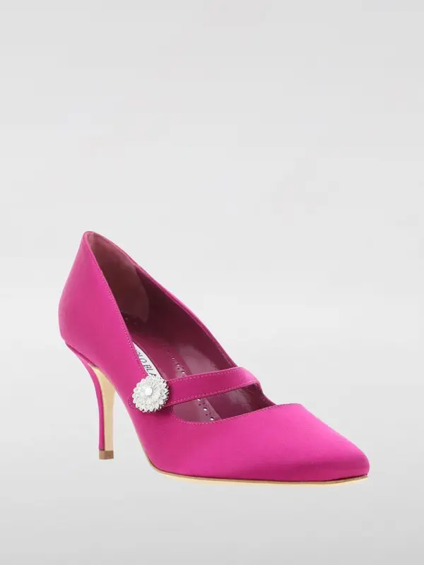 Manolo Blahnik High Heel Shoes - Fuchsia