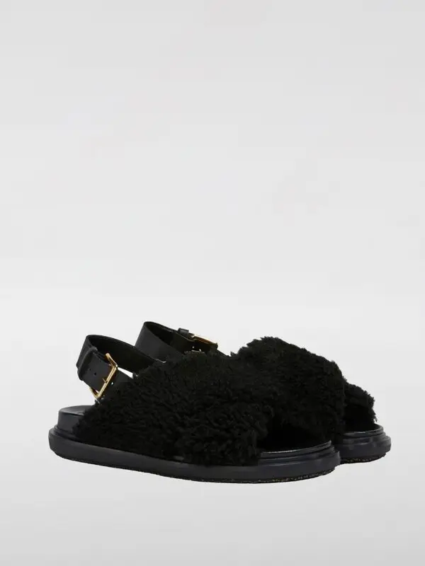 Marni Heeled Sandal - Black