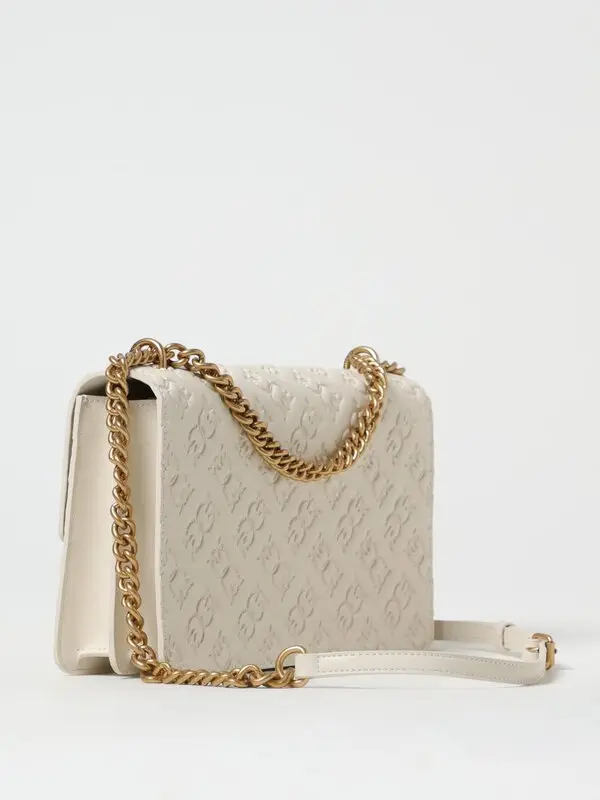 Pinko Embellished Shoulder Bag - White