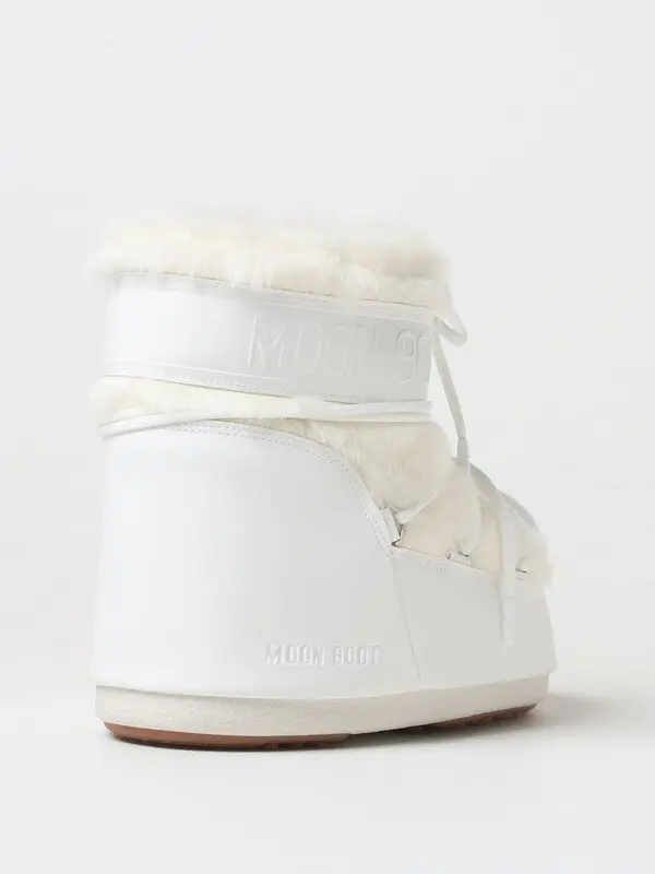 Moon Boot Lace-up Boots - White