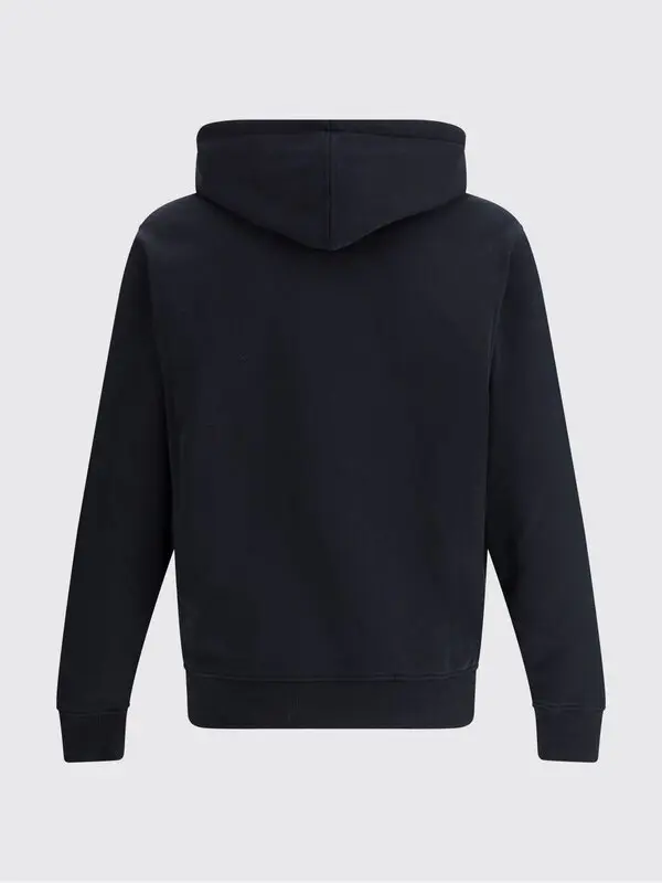 AMI Paris Sweatshirt With Embroidered Logo - Black