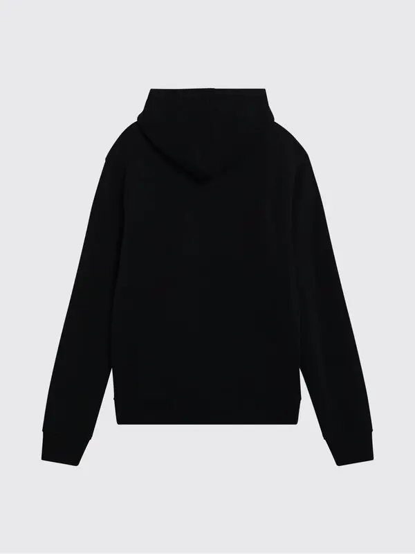 AMI Paris Sweatshirt With Embroidered Logo - Black