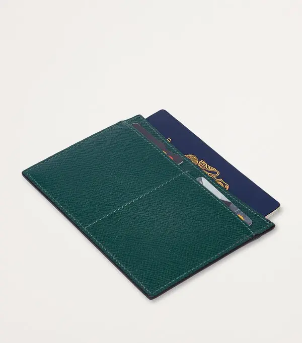 Smythson Panama Leather Passport Sleeve
