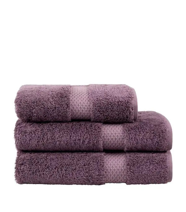 YVES DELORME Etoile Bath Towel - Purple