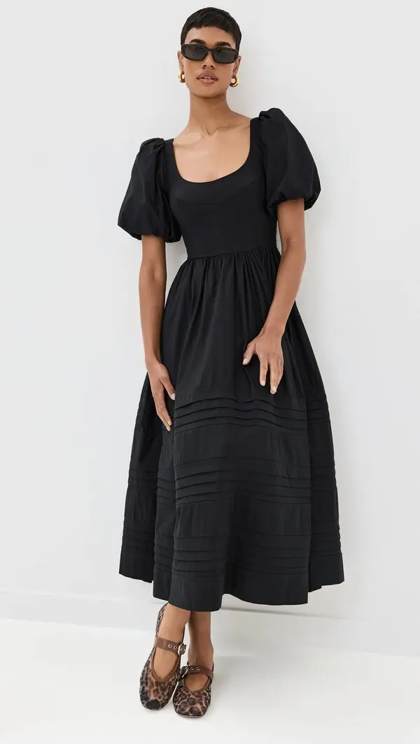 alisha midi dress Alisha Dress 1XL / Black/White
