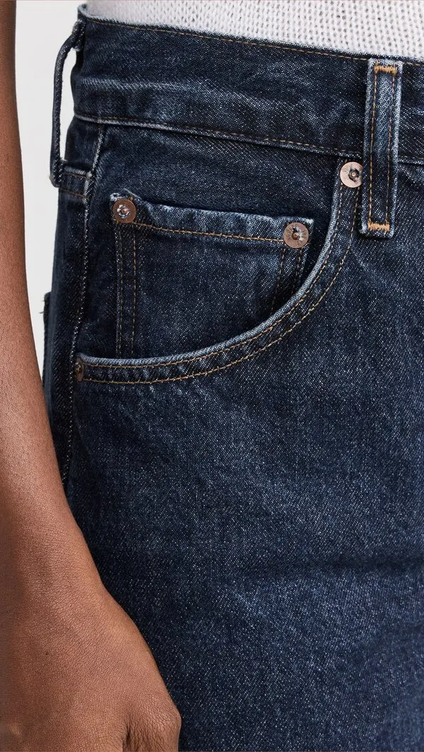 AGOLDE Low Curve Wide Leg Jeans