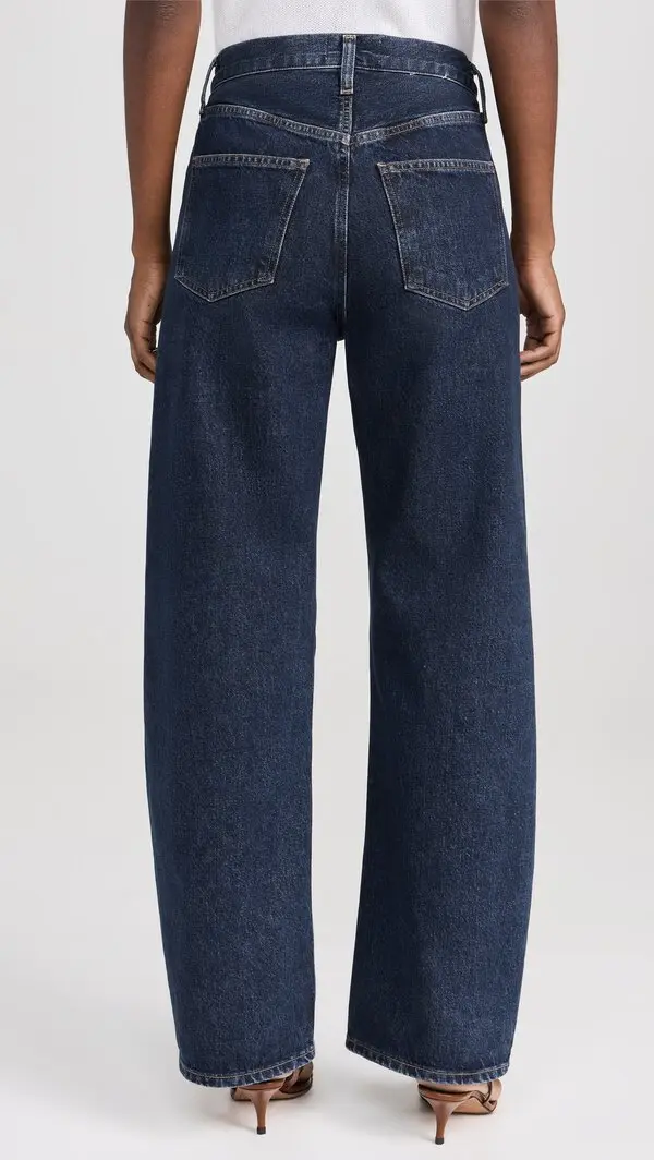 AGOLDE Low Curve Wide Leg Jeans