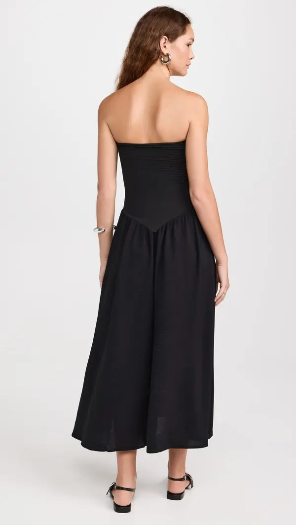 RESA Mackenzie Midi Dress - Black