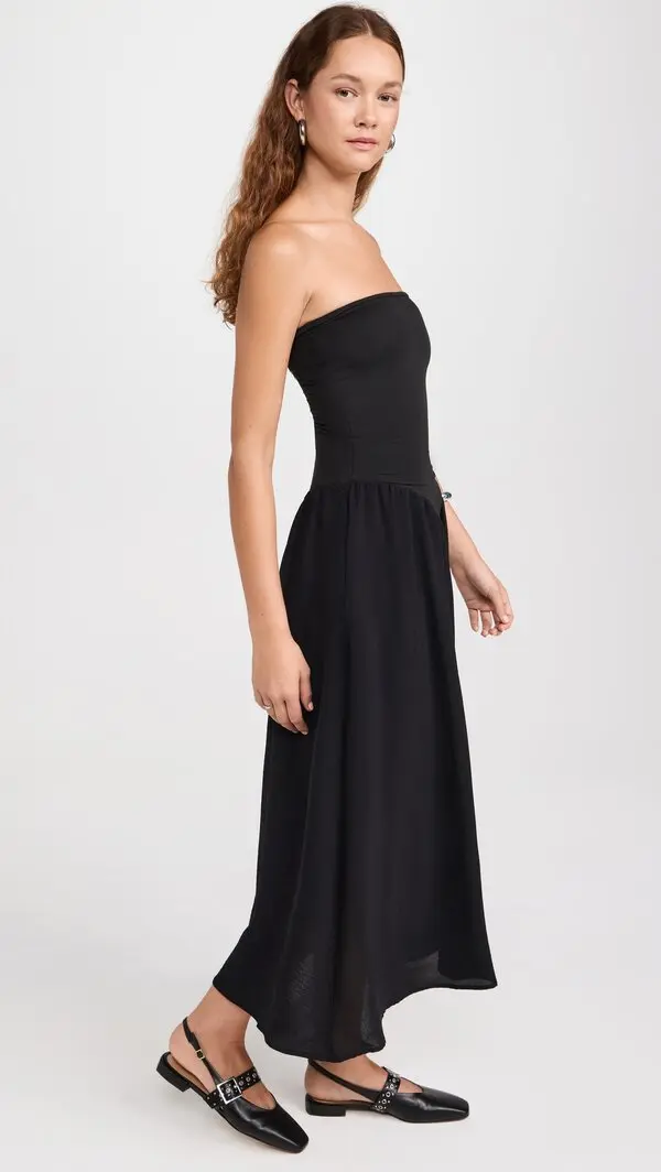 RESA Mackenzie Midi Dress - Black