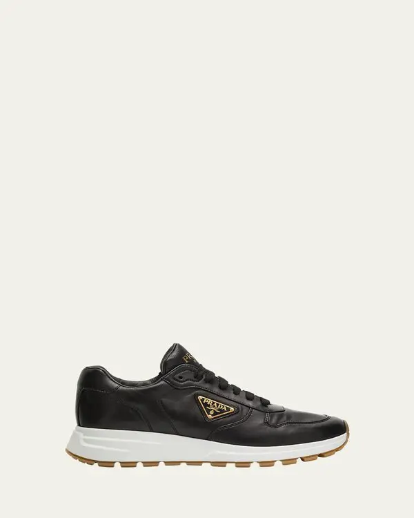 Prada Prax Napa Leather Sneakers