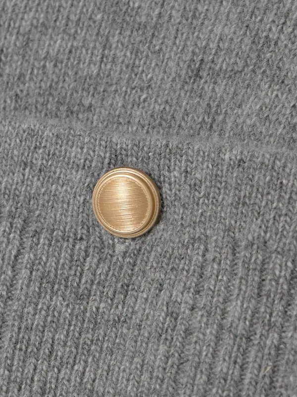 Chloé Embellished Wool And Cashmere-blend Polo Sweater