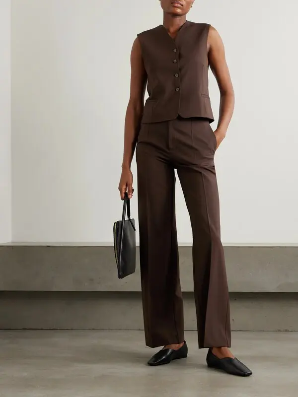 Loulou De Saison Teora Stretch-wool Vest