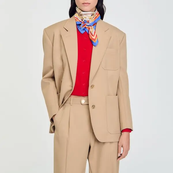 Sandro Slim-fit Suit Jacket