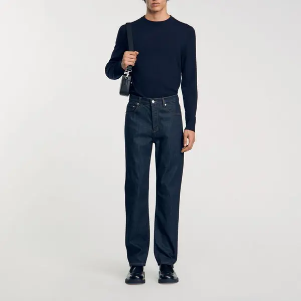 Sandro Regular-fit Raw Denim Jeans - Raw-denim