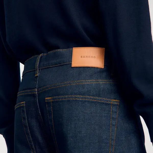 Sandro Regular-fit Raw Denim Jeans - Raw-denim