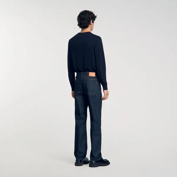 Sandro Regular-fit Raw Denim Jeans - Raw-denim