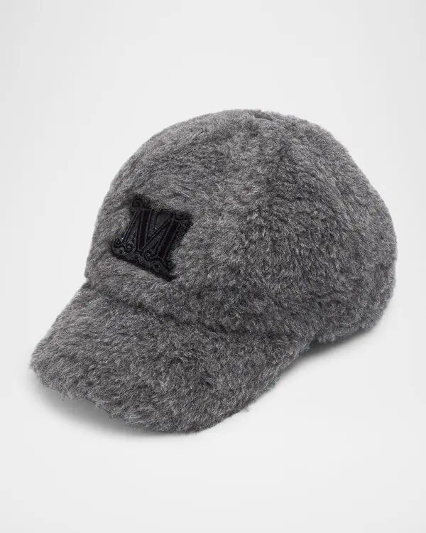 Max Mara Sheep Wool Baseball Cap - Dkgray