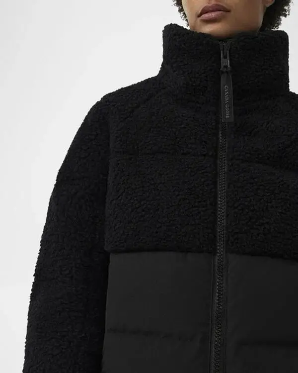 Canada Goose Label Elora Puffer - Black