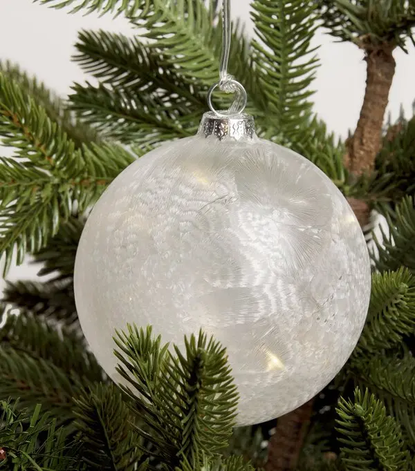 Harrods Led Frost Bauble