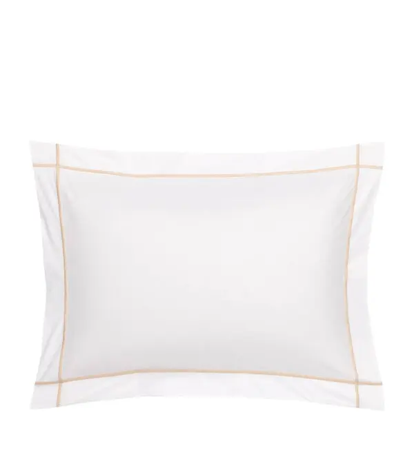 YVES DELORME Athena King Oxford Pillowcase - Beige