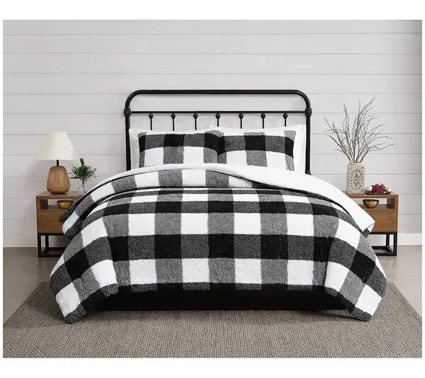 CANNON Cozy Buffalo Check Twin/twin Xl 2 Piece Omforter Set - One-color