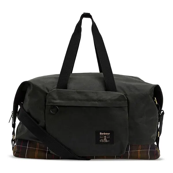 Barbour Field Wax Holdall - Sage/classic