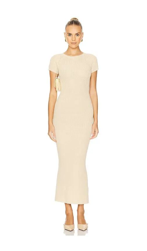 narissa metallic knit maxi dress Maxi Dress gold Long Dress Narissa Maxi Dress Size 12 main image 0