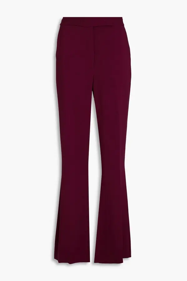 Diane Von Furstenberg Nolan Crepe Flared Pants