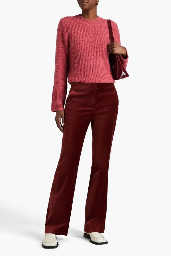Derek Lam 10 Crosby Ribbed-knit Sweater