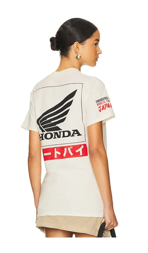 CPTN APPAREL X Honda Factory Built Tee In Ivory