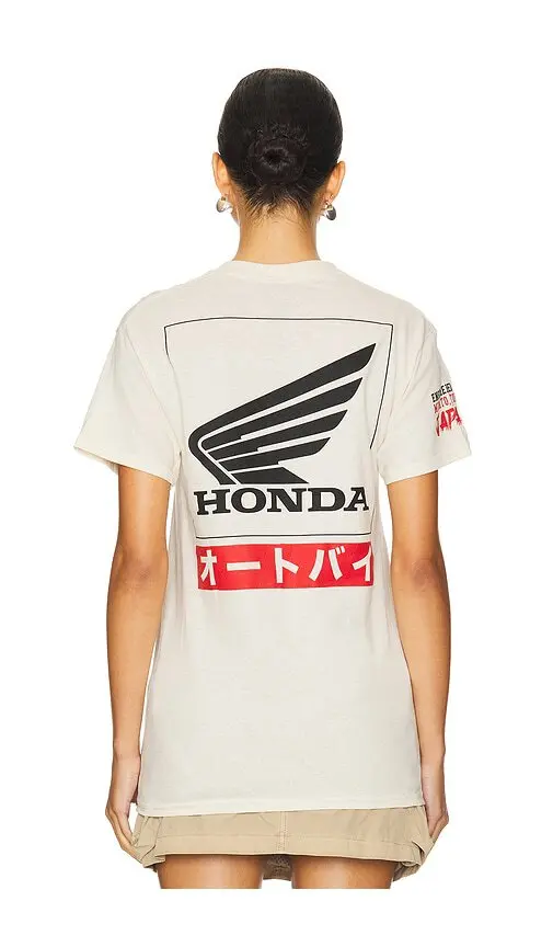CPTN APPAREL X Honda Factory Built Tee In Ivory