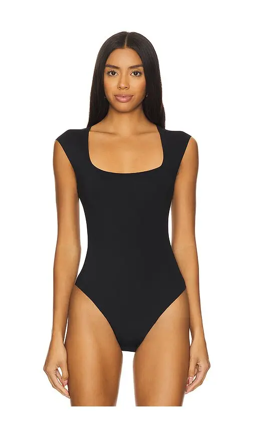 Commando Neoprene Bodysuit - Black