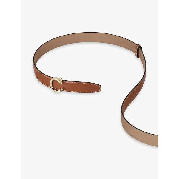Cartier Panthère De Large Leather Belt