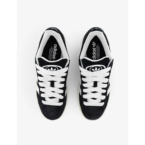 Adidas Campus Brand-stripe Suede Low-top Trainers