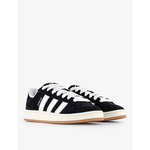 Adidas Campus Brand-stripe Suede Low-top Trainers