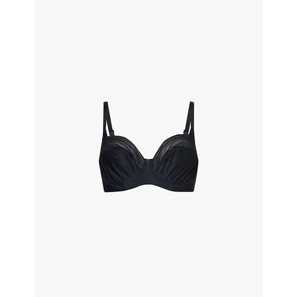 Panache Serene Full-cup Underwired Lace Bra - Noir