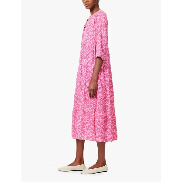 aspiga midi dresses Aspiga + Clara Lace Panelled Dress