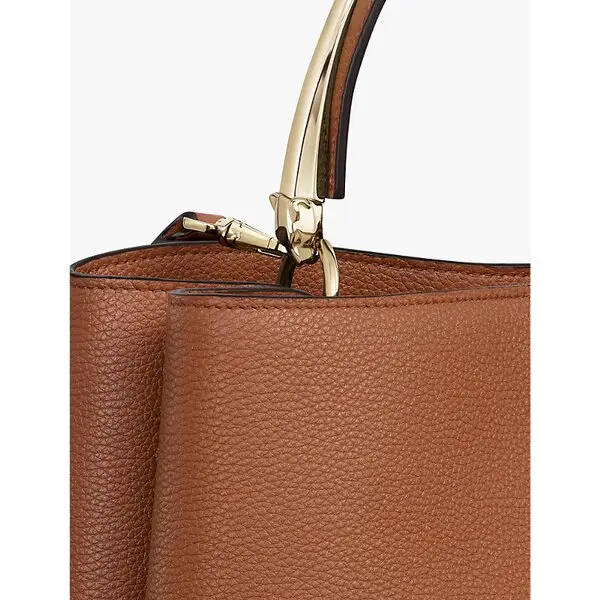 Cartier Panthère De Medium Top-handle Bag - Caramel