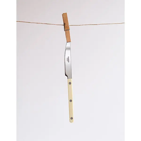 SABRE Bistrot Stainless-steel And Acrylic Cutlery Set Of 24 - Ivory