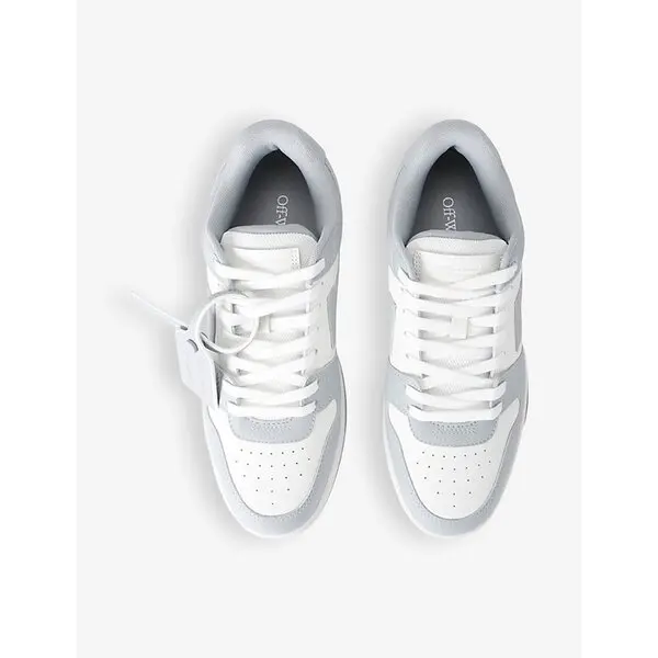 Off-White Out Of Office Leather Low-top Trainers - Grey