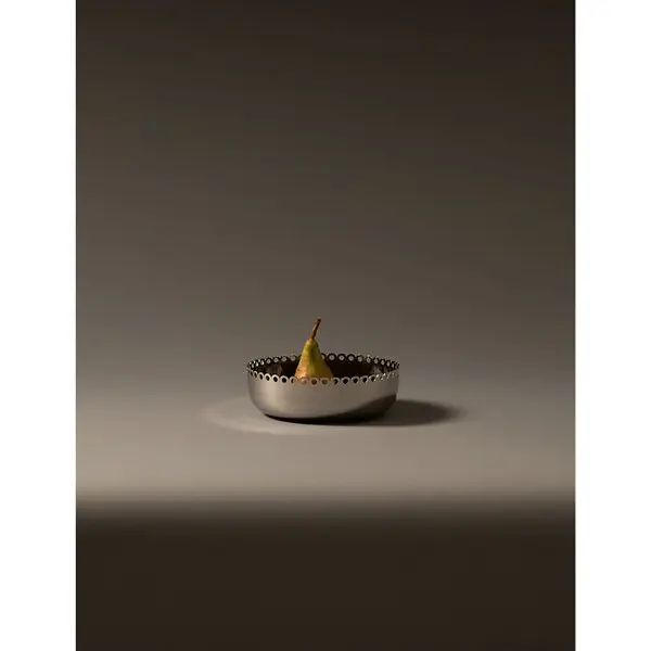 ALESSI Edges Perforated Stainless-steel Basket 21 Cm