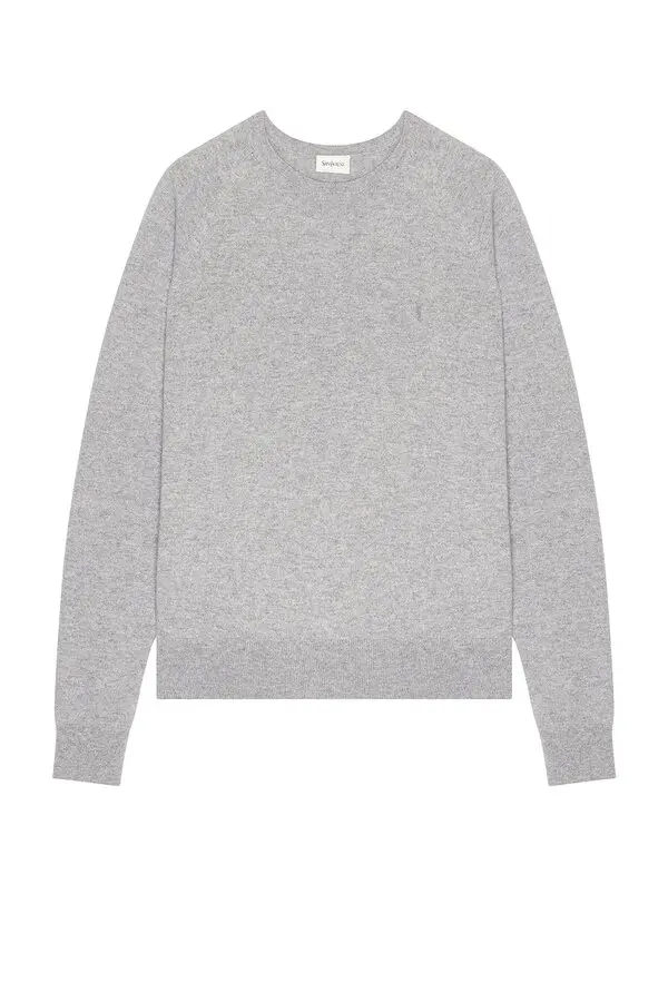 Saint Laurent Cashmere Crewneck Sweater