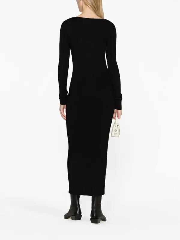 long sleeve knit midi dress Women's Simply Put Together Sky Blue Relaxed Knit Shift Midi Dress | Size: S