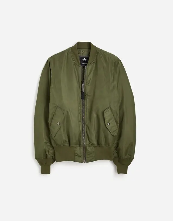 Madewell X Alpha Industries Ma-1 Flight Jacket